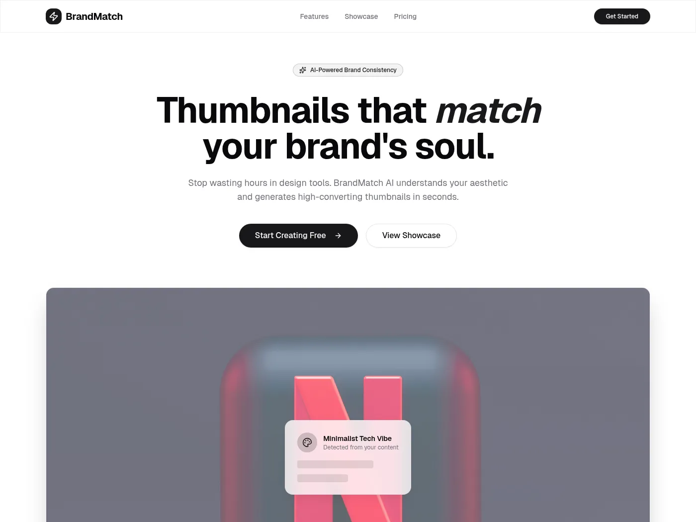 BrandMatch Thumbnail Maker