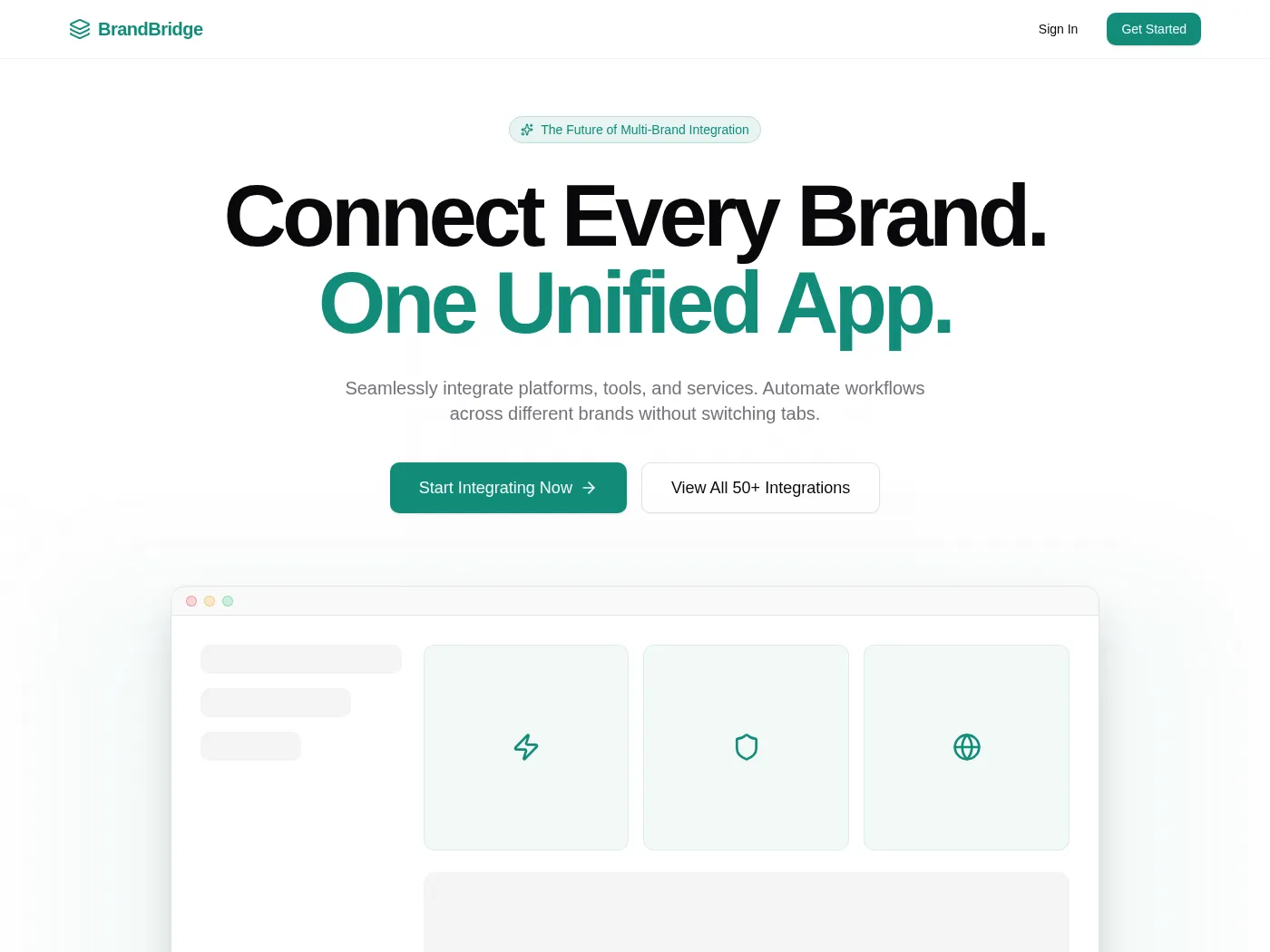 BrandBridge Integrator