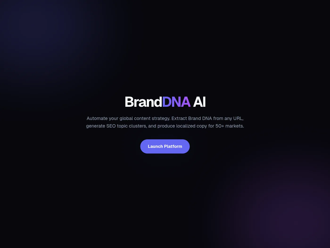 BrandDNA AI Platform