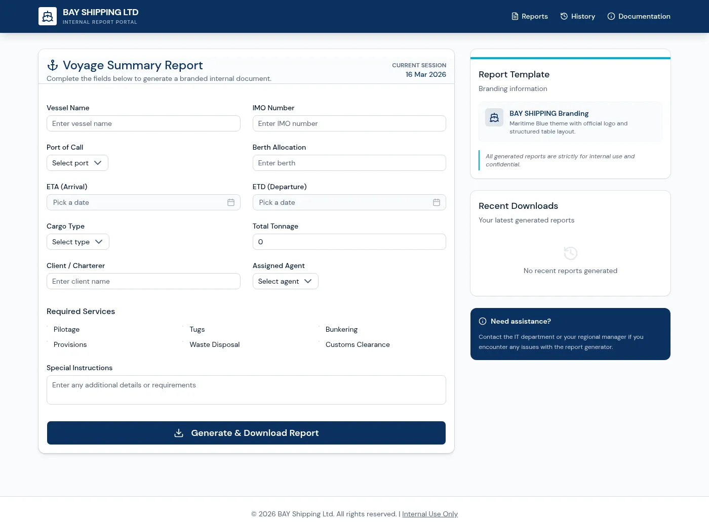 Branded PDF Generator