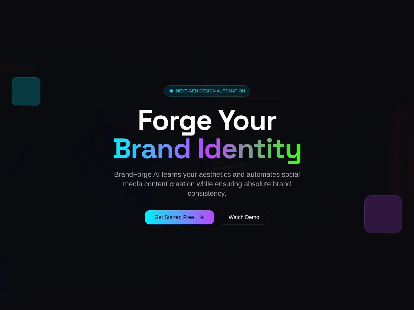 BrandForge AI Platform