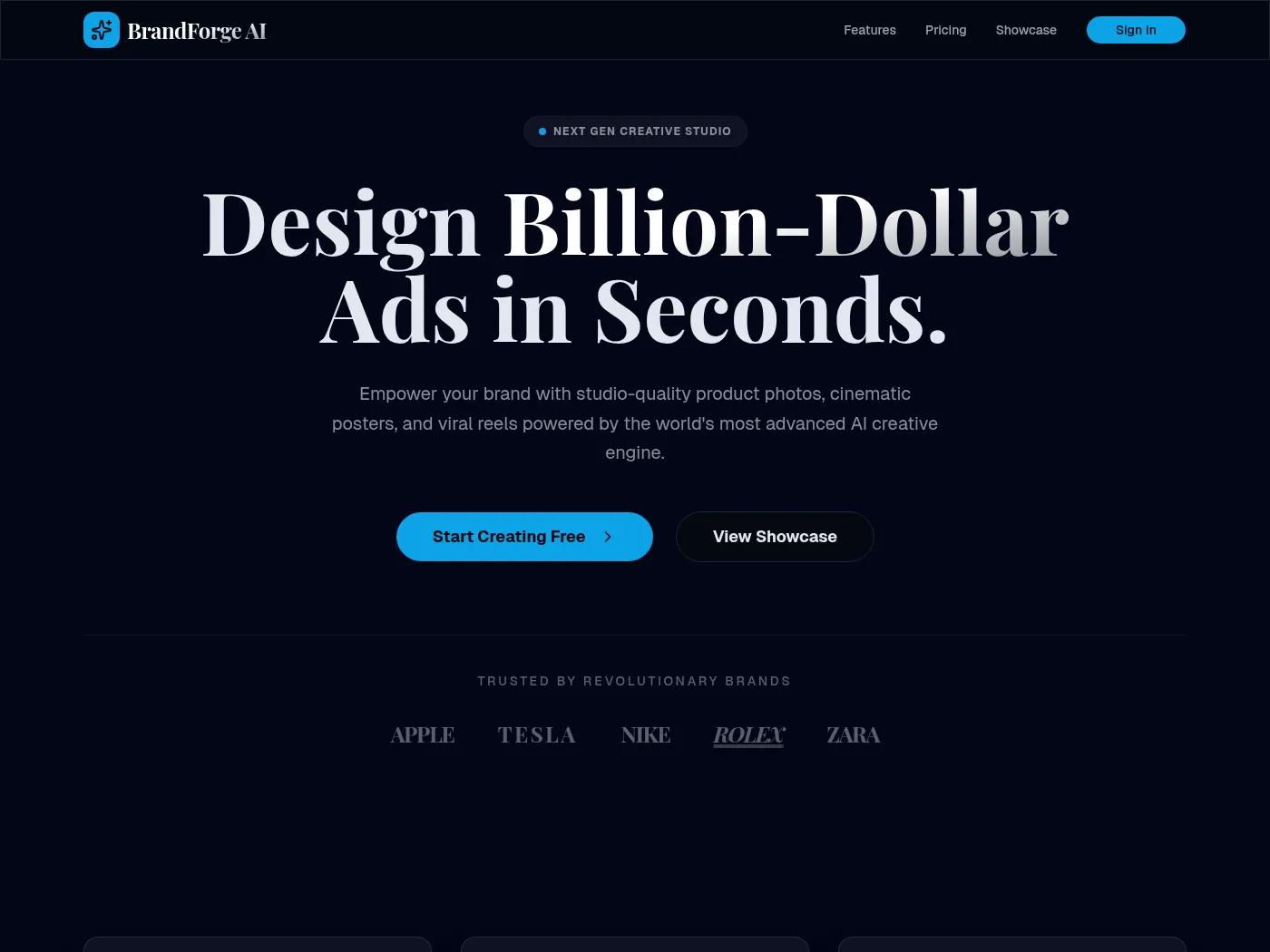 BrandForge AI Studio