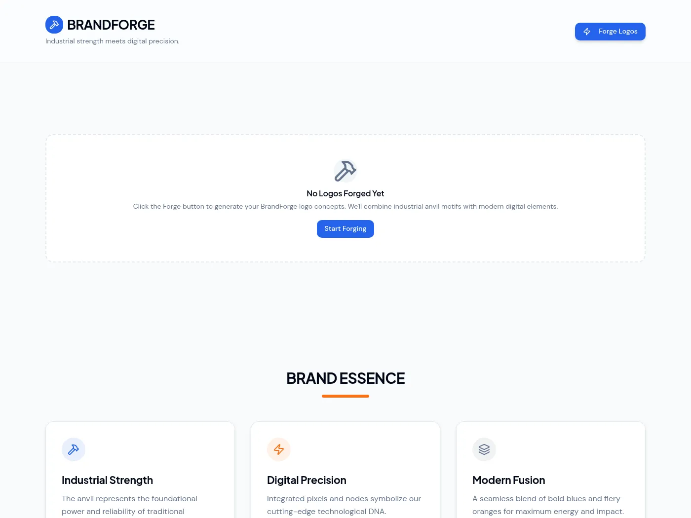 BrandForge Logo Maker