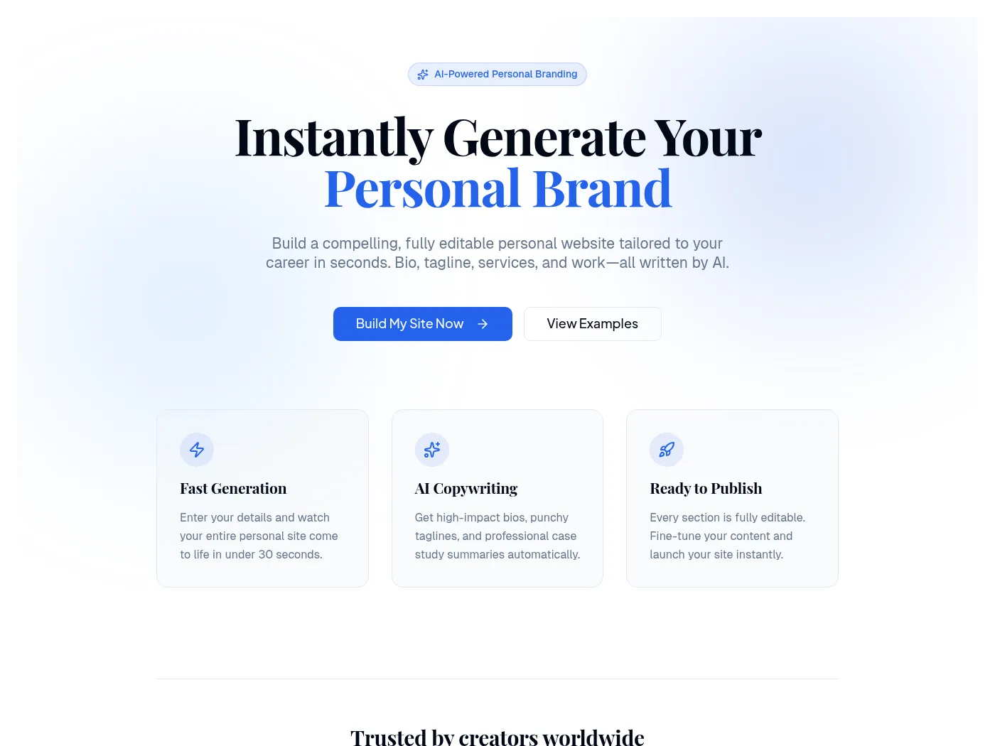 BrandGenie Site Builder