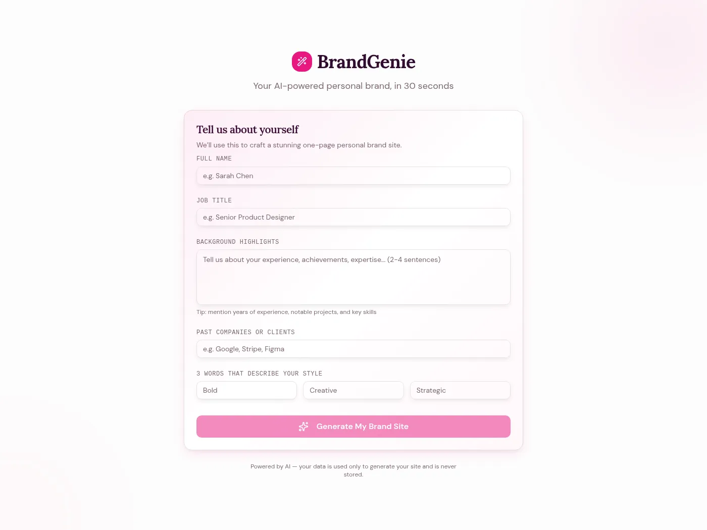 BrandGenie
