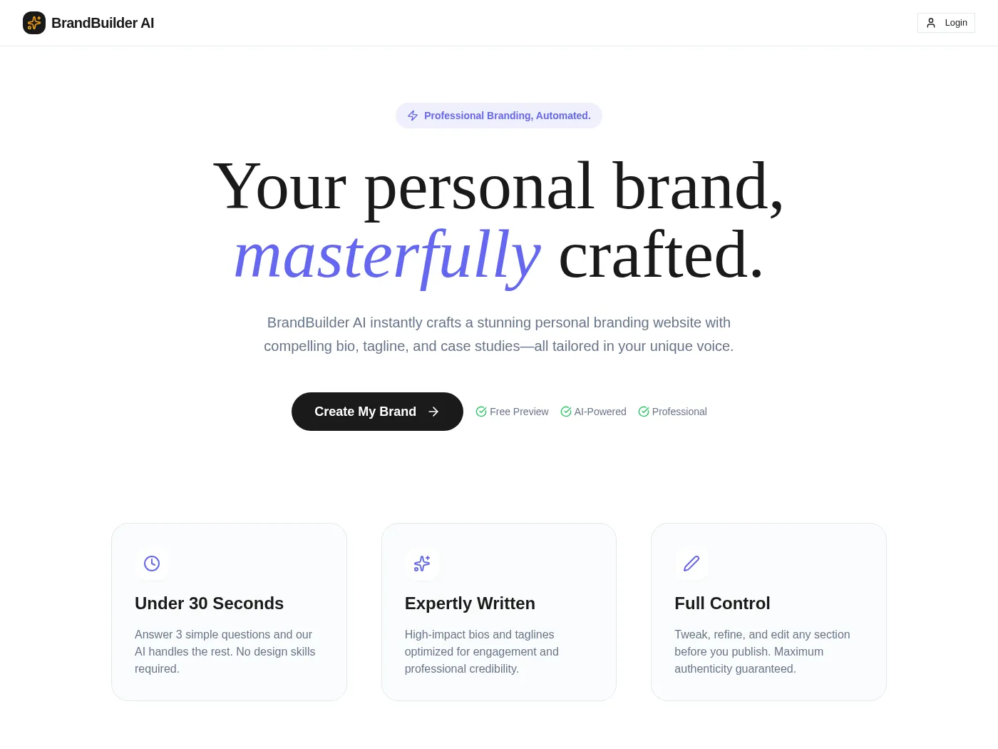 BrandBuilder AI