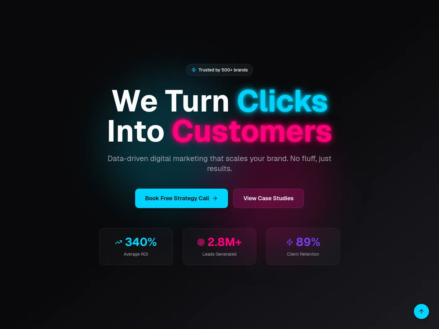 BrandLift Agency Website