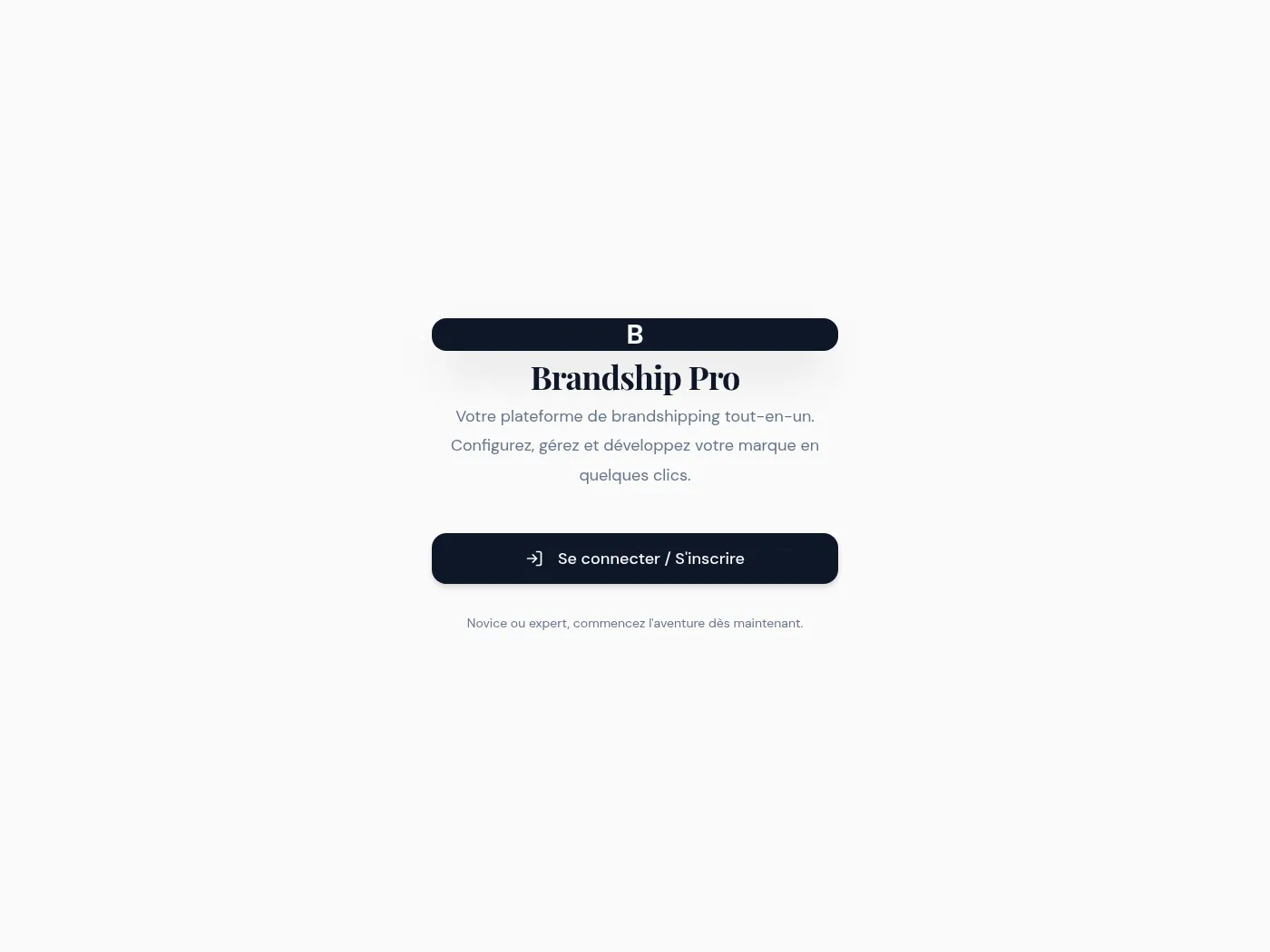 Brandship Pro Platform