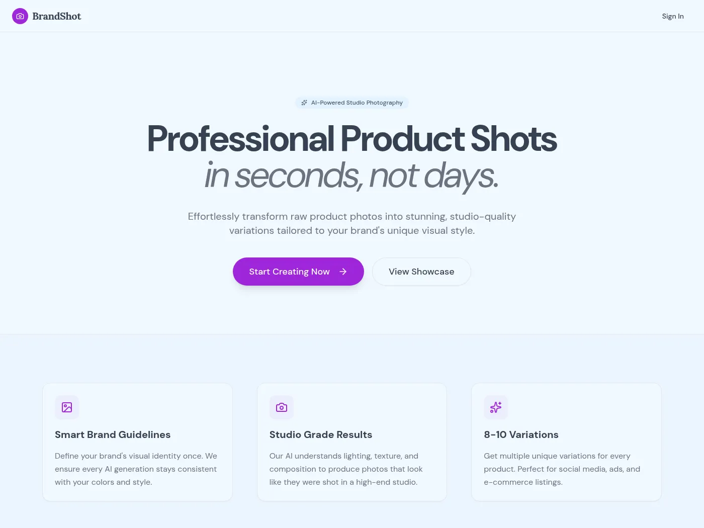 BrandShot Studio