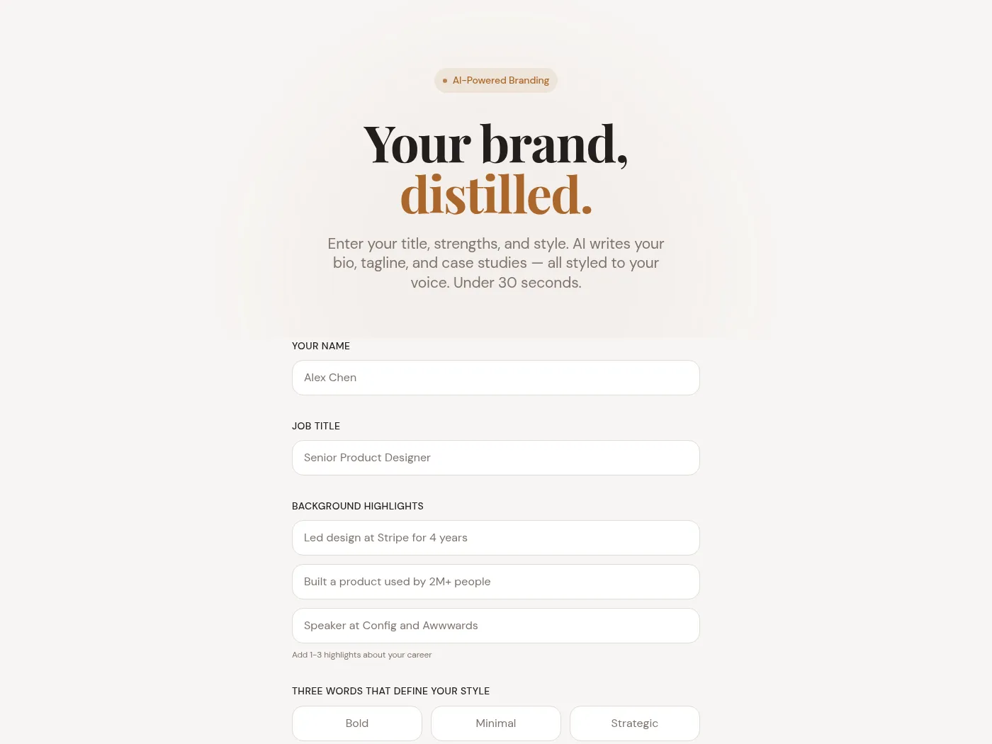 BrandSnap Site Generator