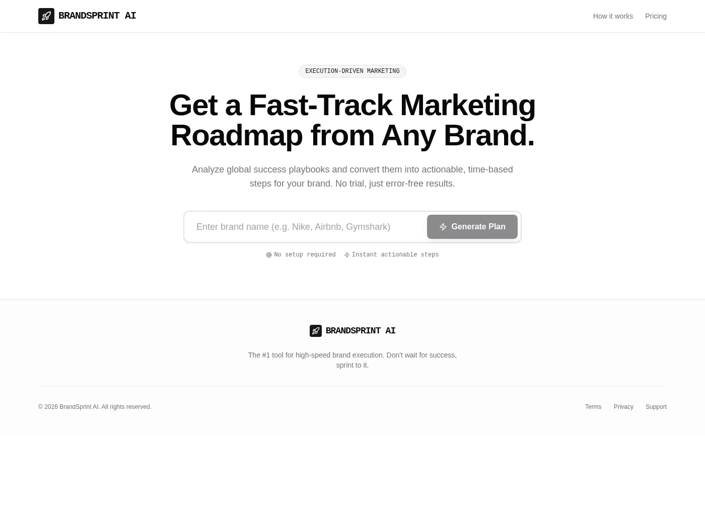 BrandSprint AI