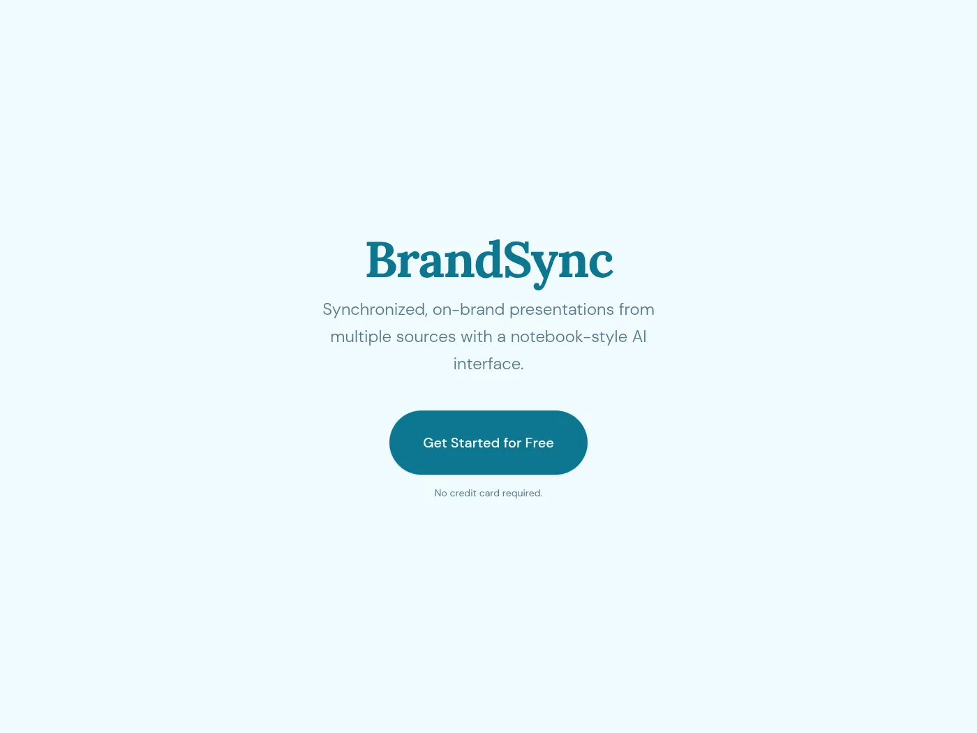 BrandSync Notebook Presentations
