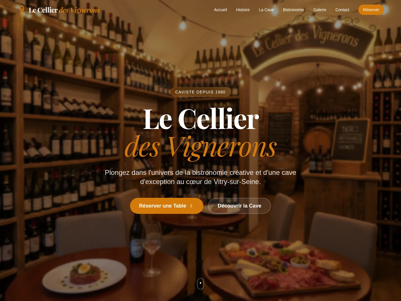 Brasserie Showcase Site