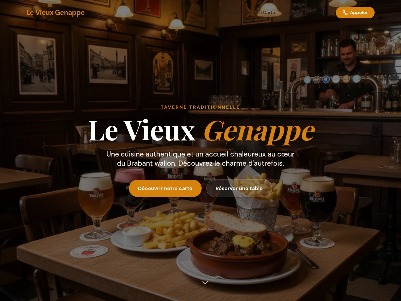 Brasserie Showcase Site