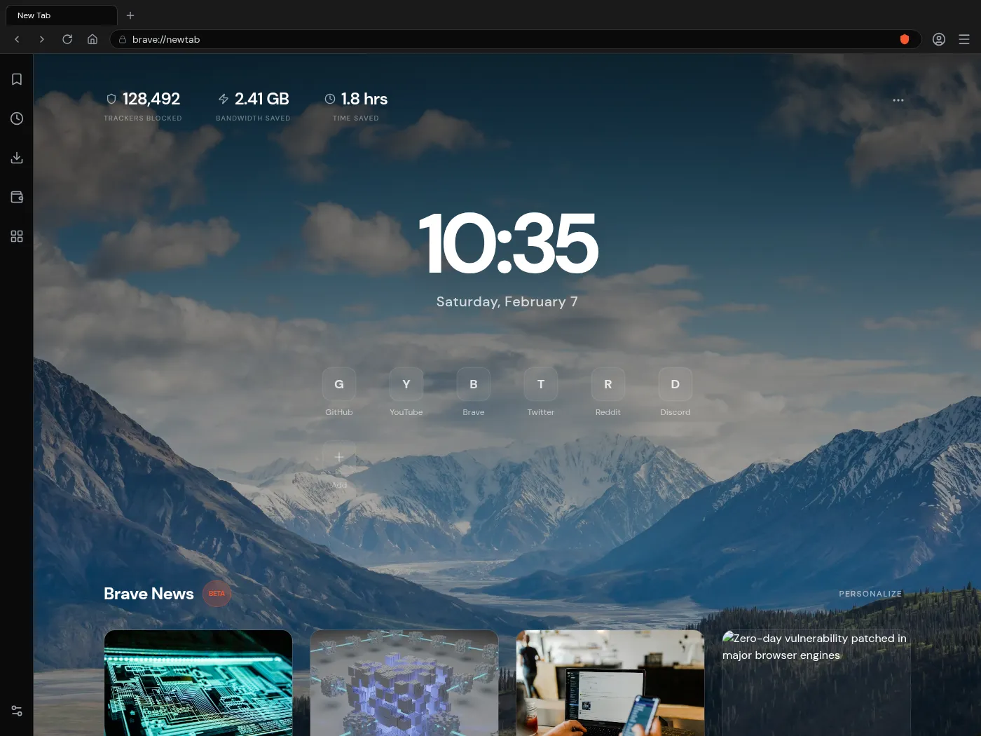 Brave Browser Clone