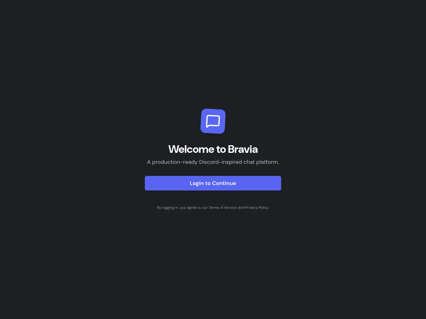 Bravia Real-Time Chat
