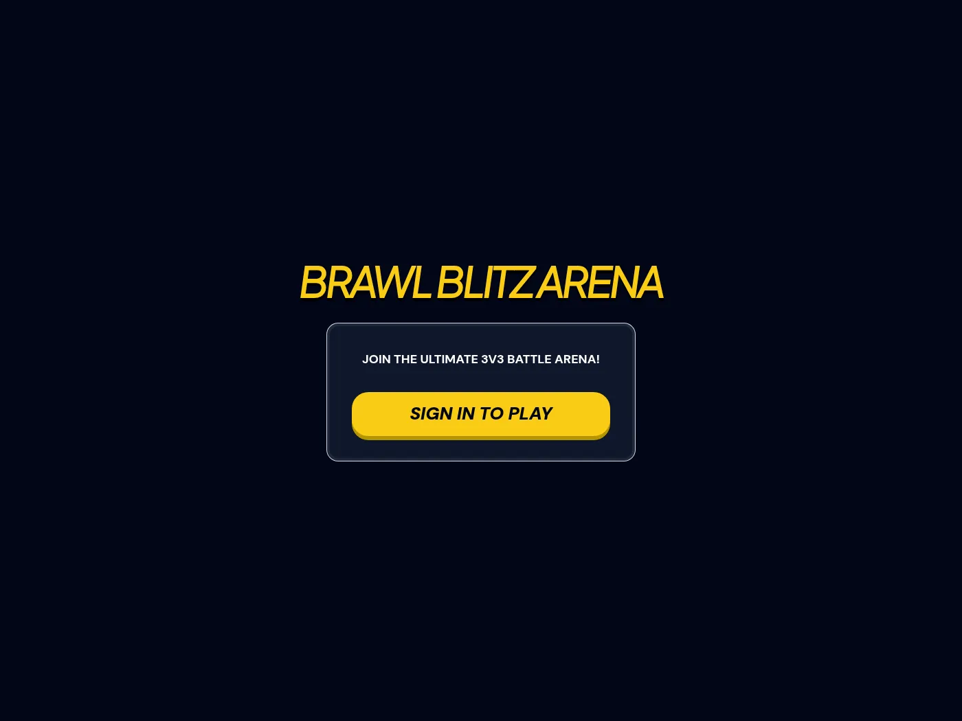 Brawl Blitz Arena