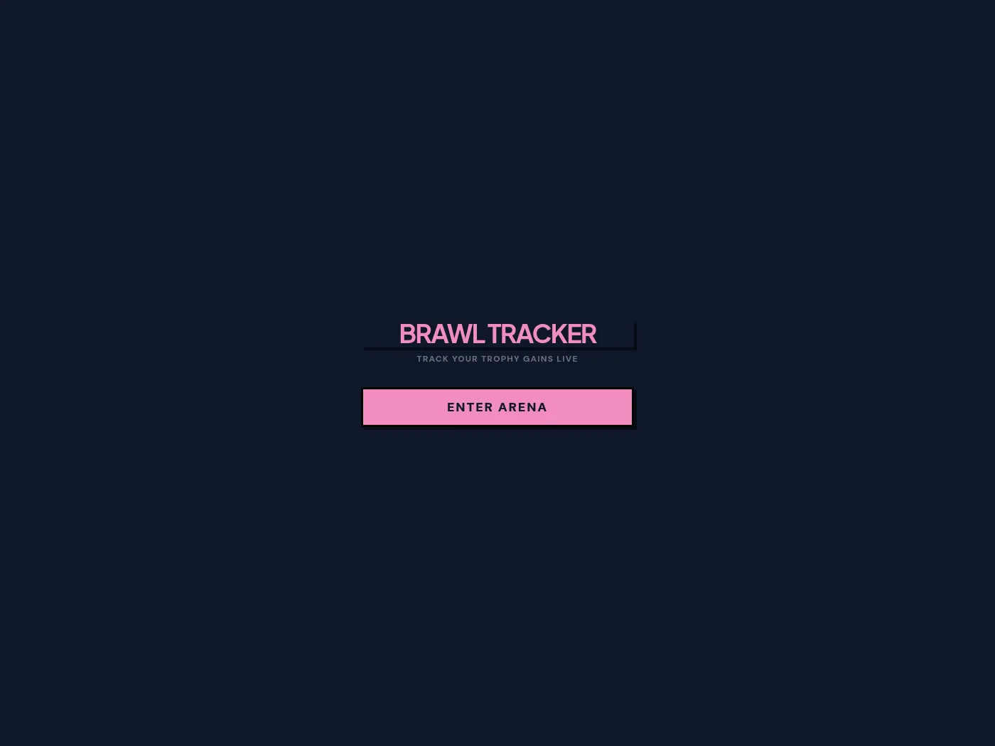 Brawl Stars Trophy Tracker