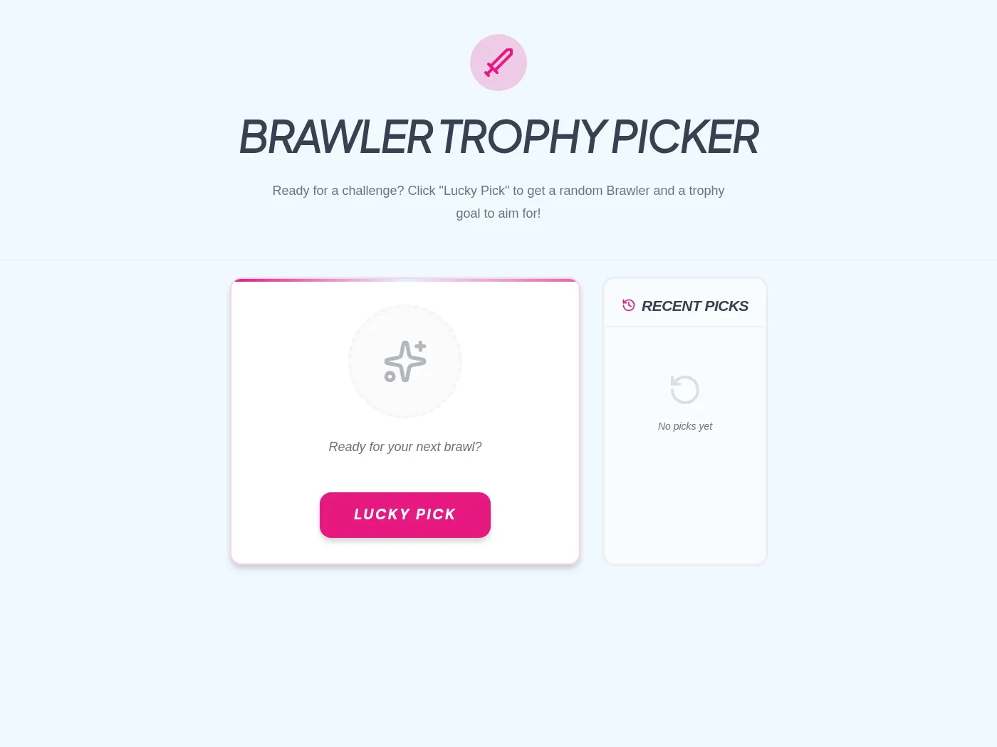 Brawler Trophy Picker