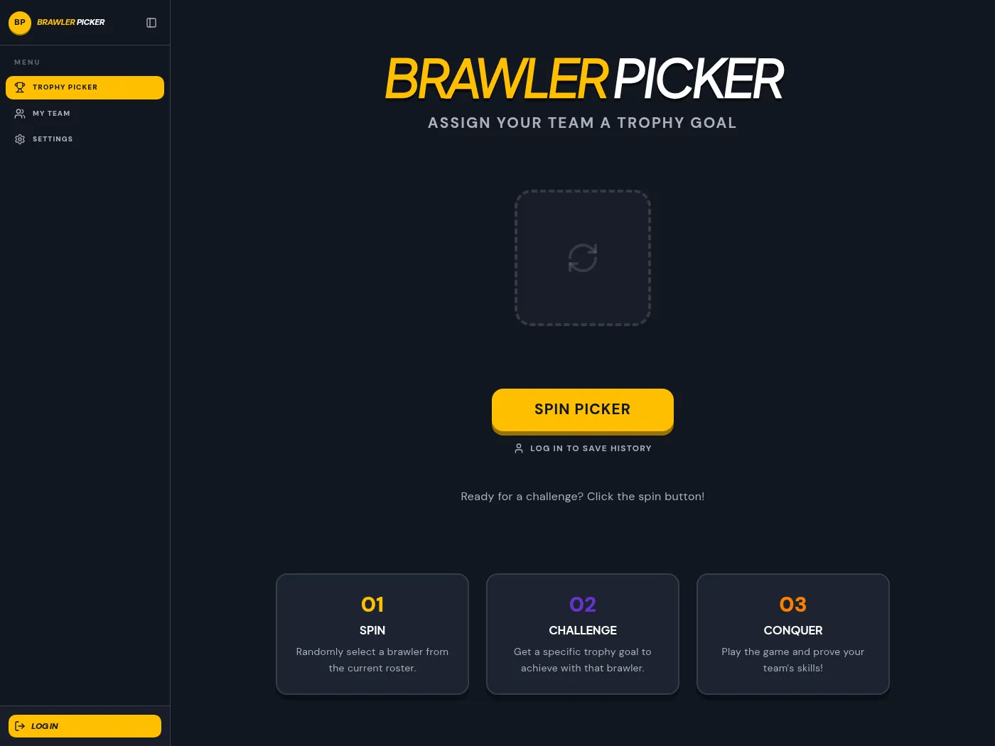 Brawler Trophy Picker