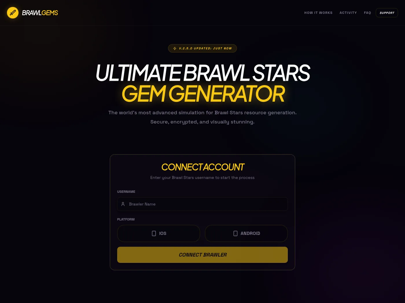 BrawlStars Gem Generator