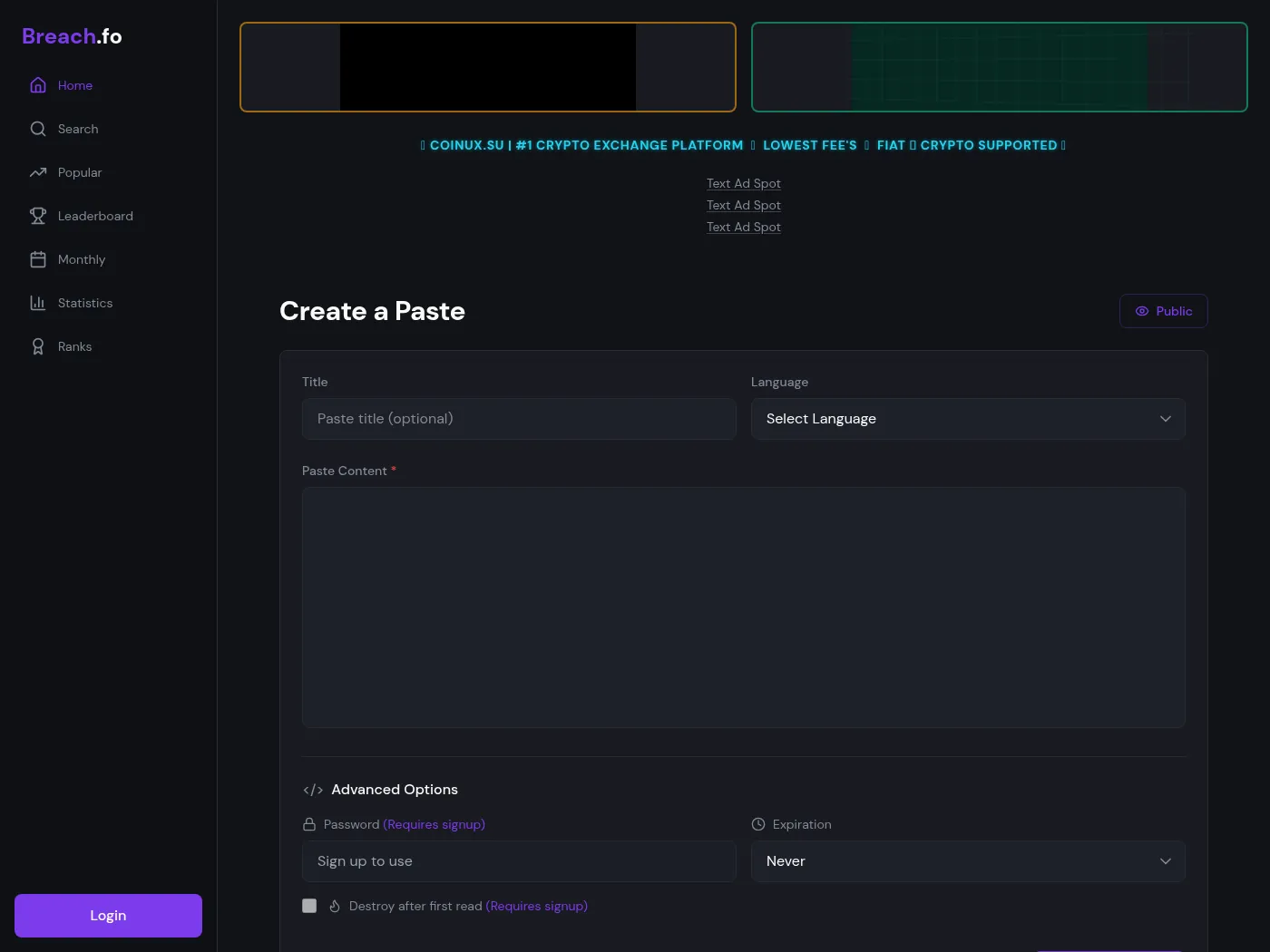 Breach.fo UI Clone (Remix)