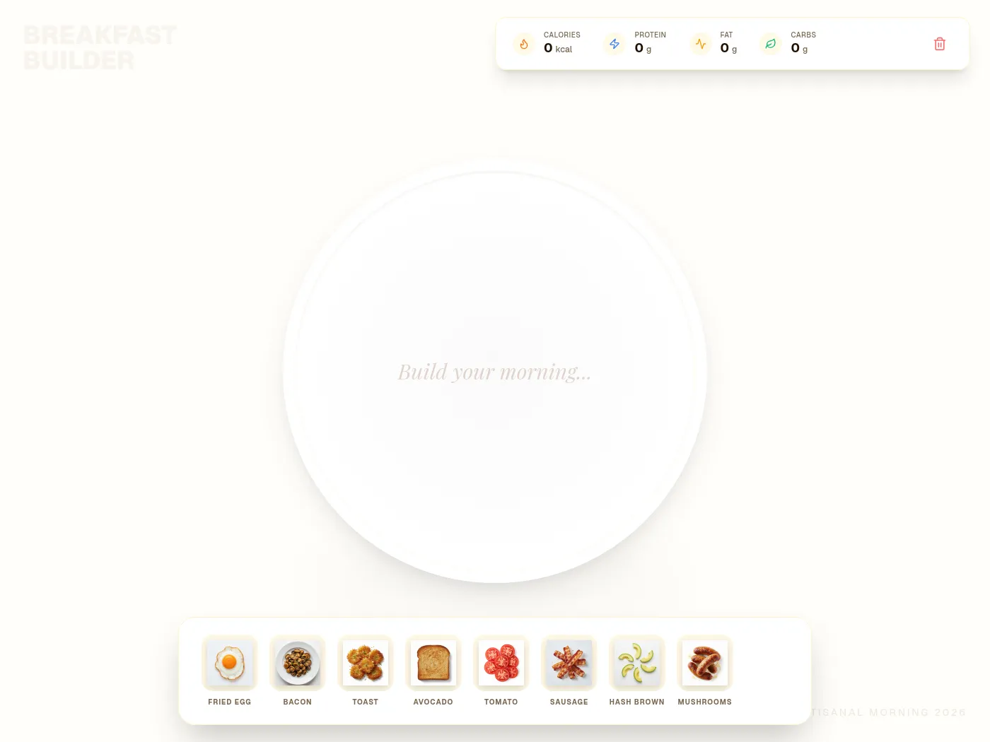 Breakfast Builder