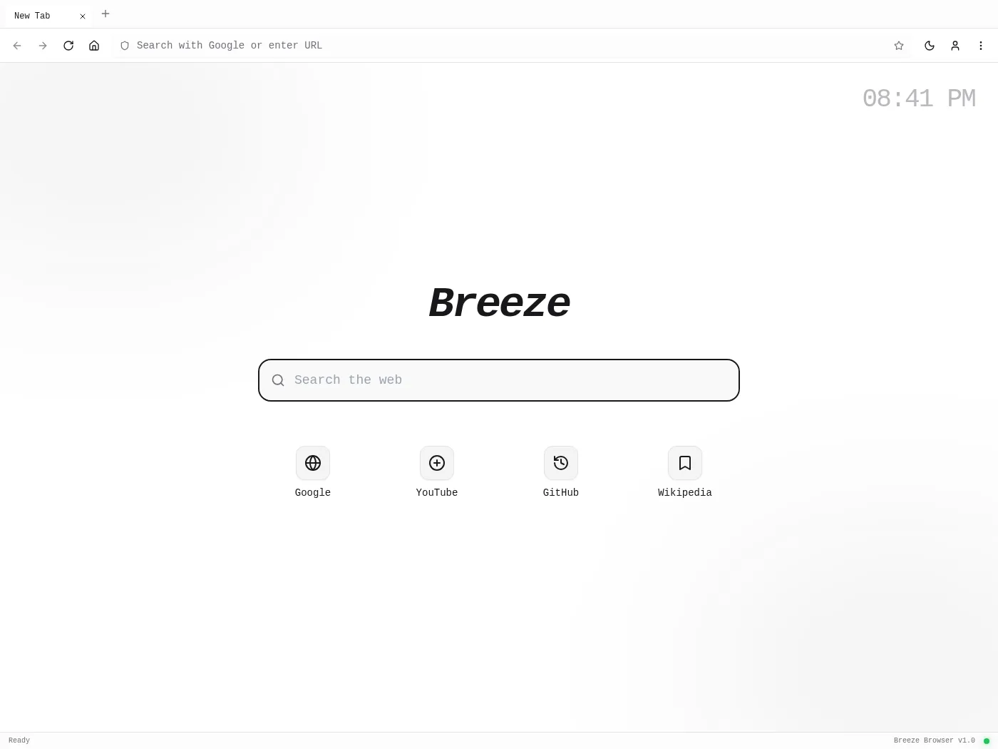 Breeze Web Browser