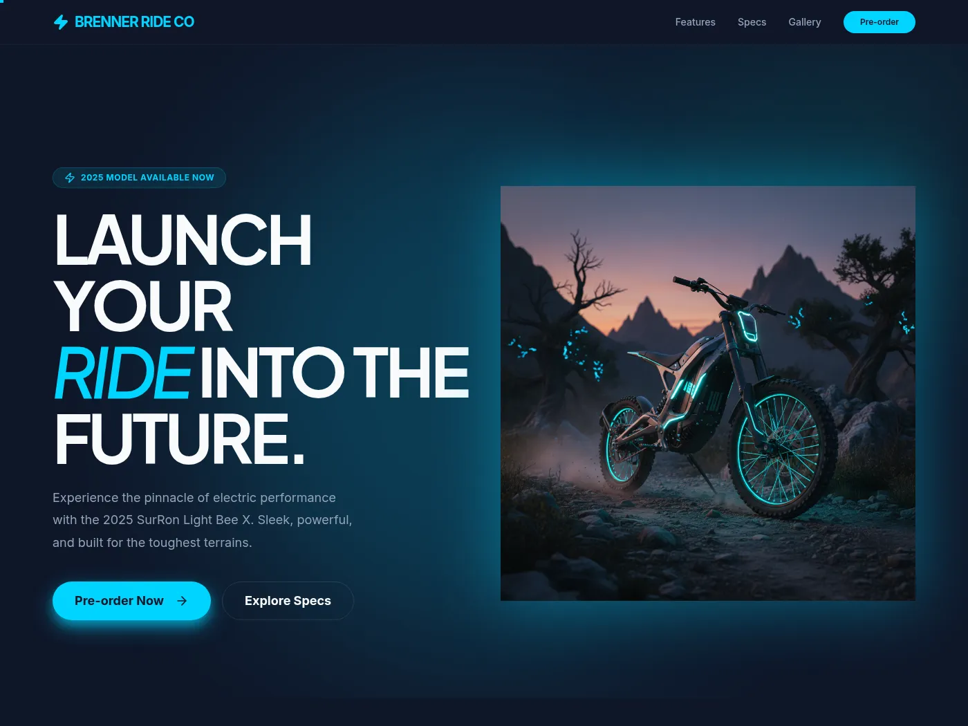 Brenner Ride Co Site