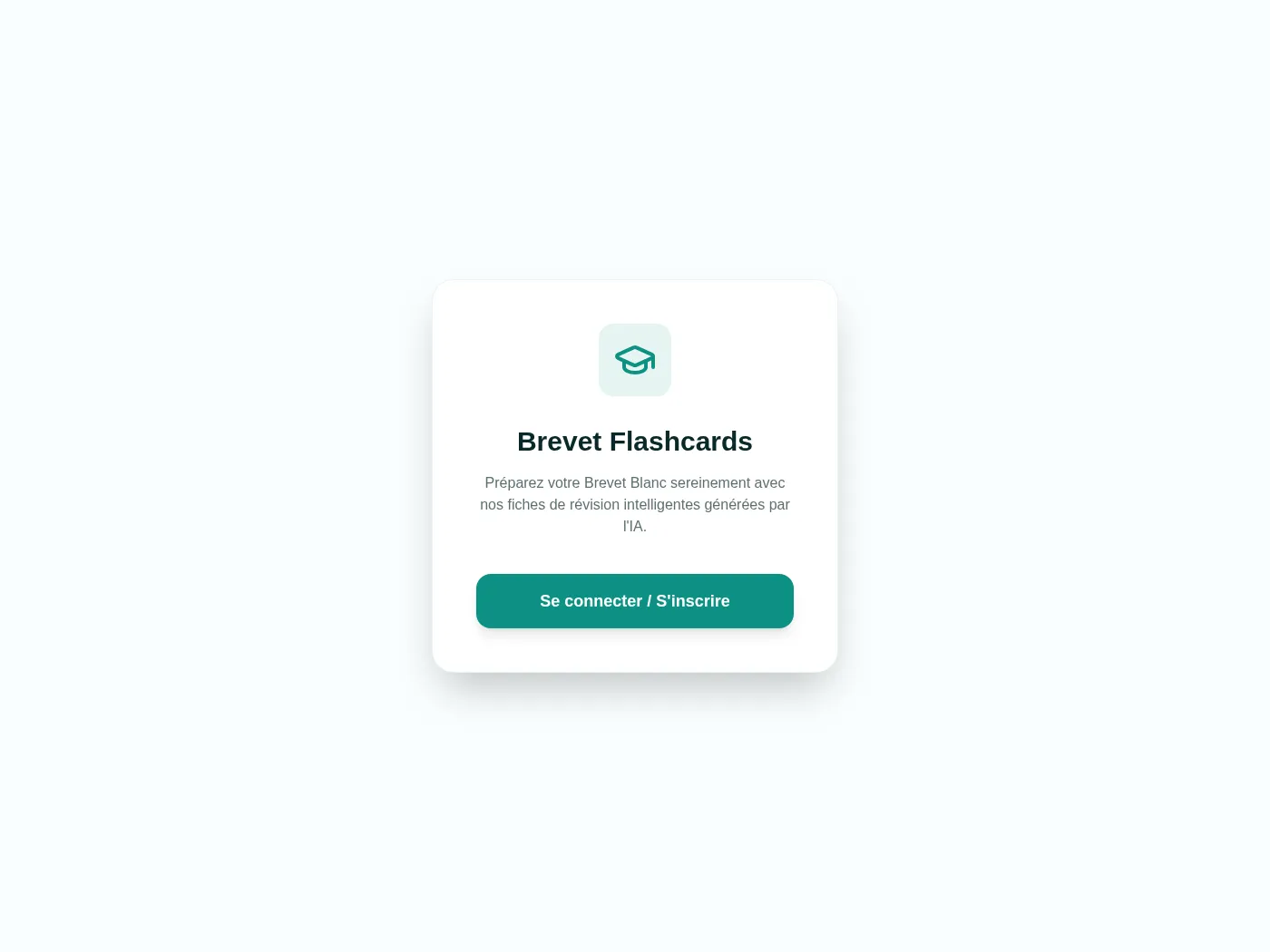Brevet Blanc Study Cards