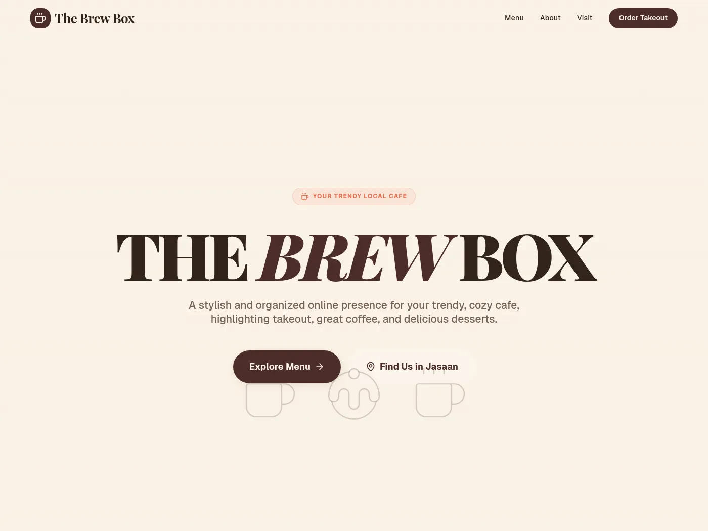 The Brew Box Cafe
