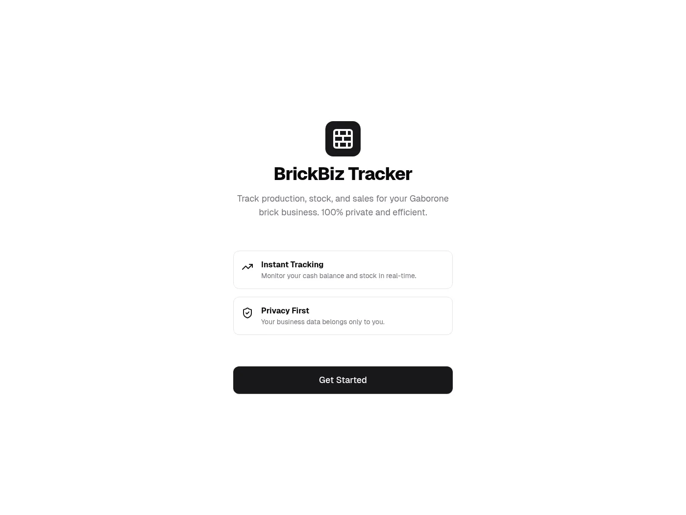 BrickBiz Tracker