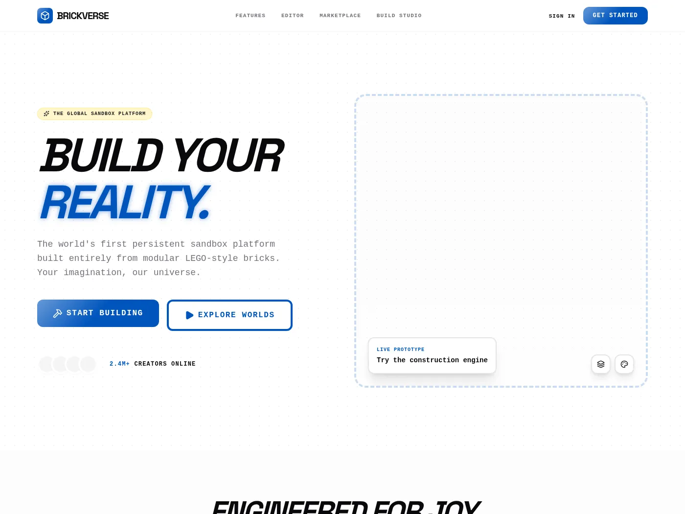 BrickVerse: Global Sandbox