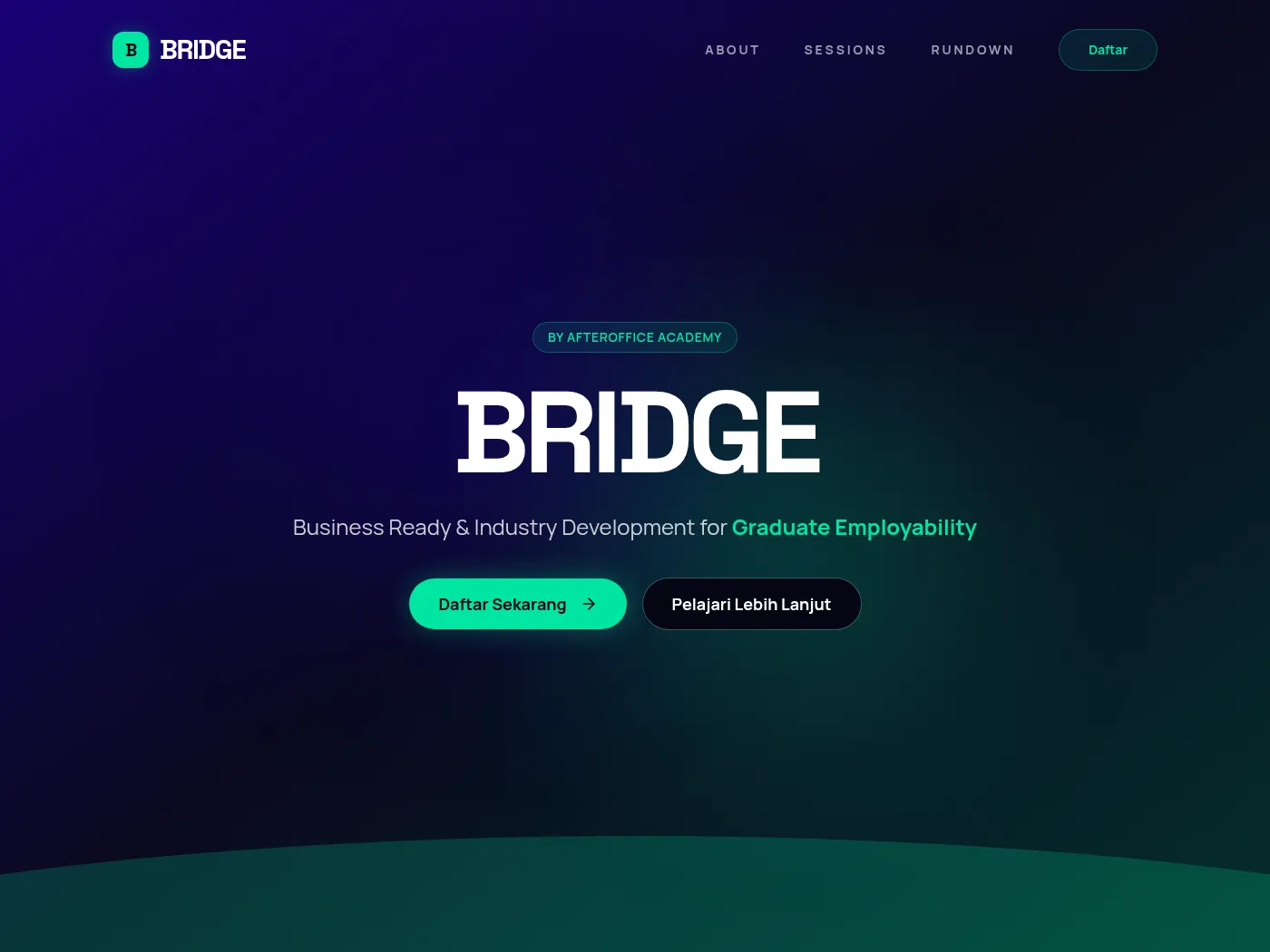 BRIDGE Event Landing Page