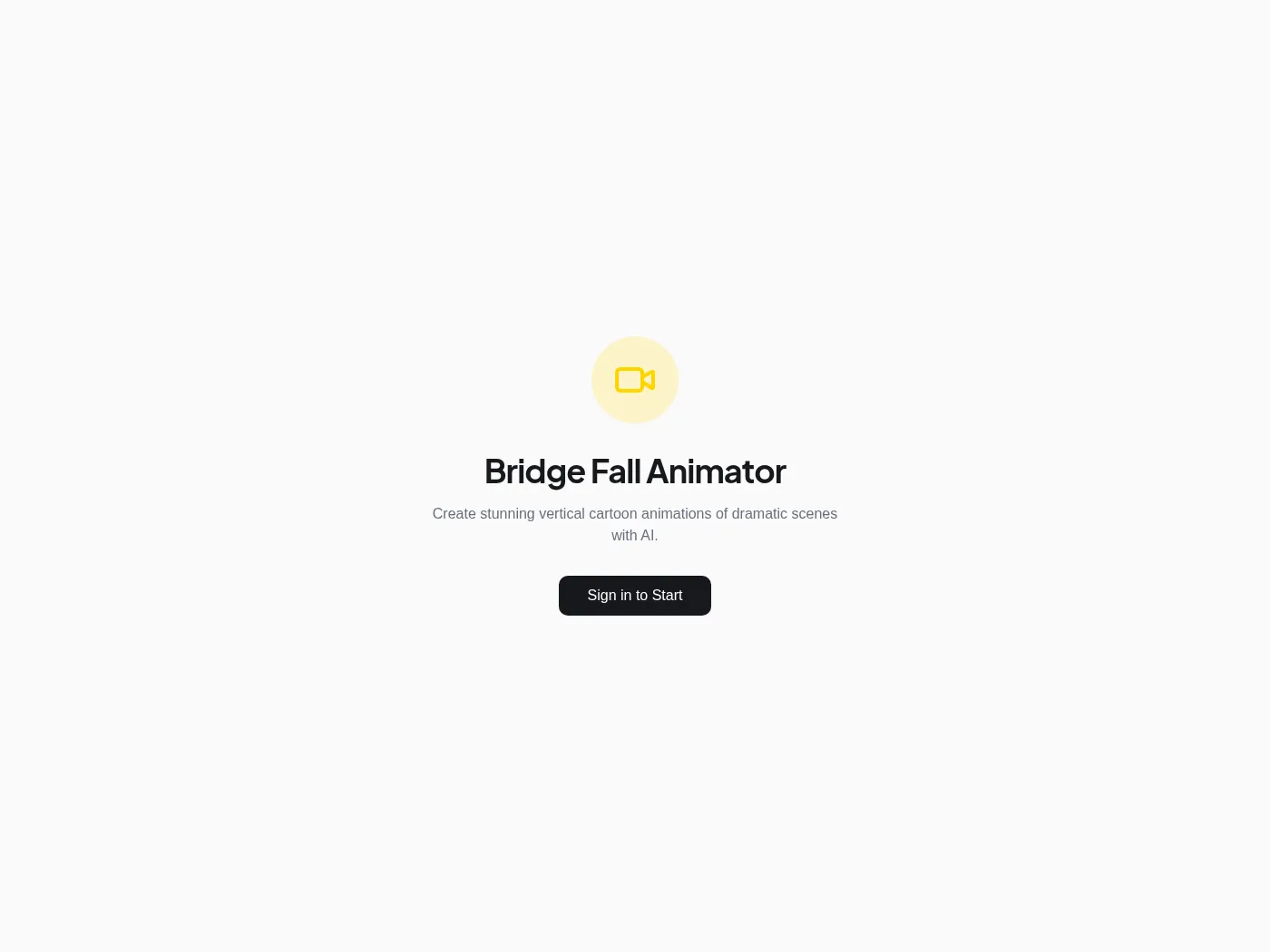Bridge Fall Animation