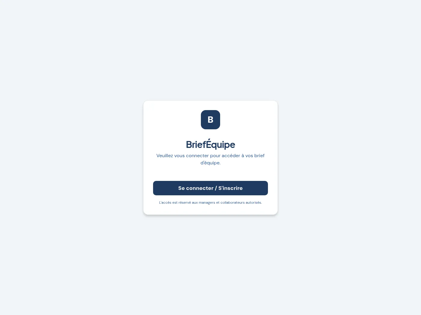 Brief Équipe Generator