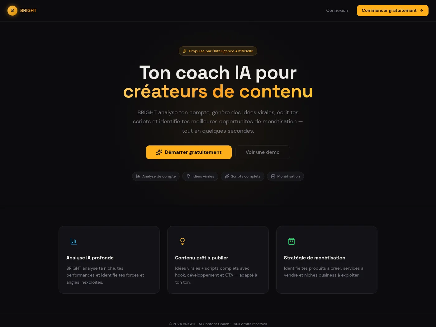 Bright AI Content Coach