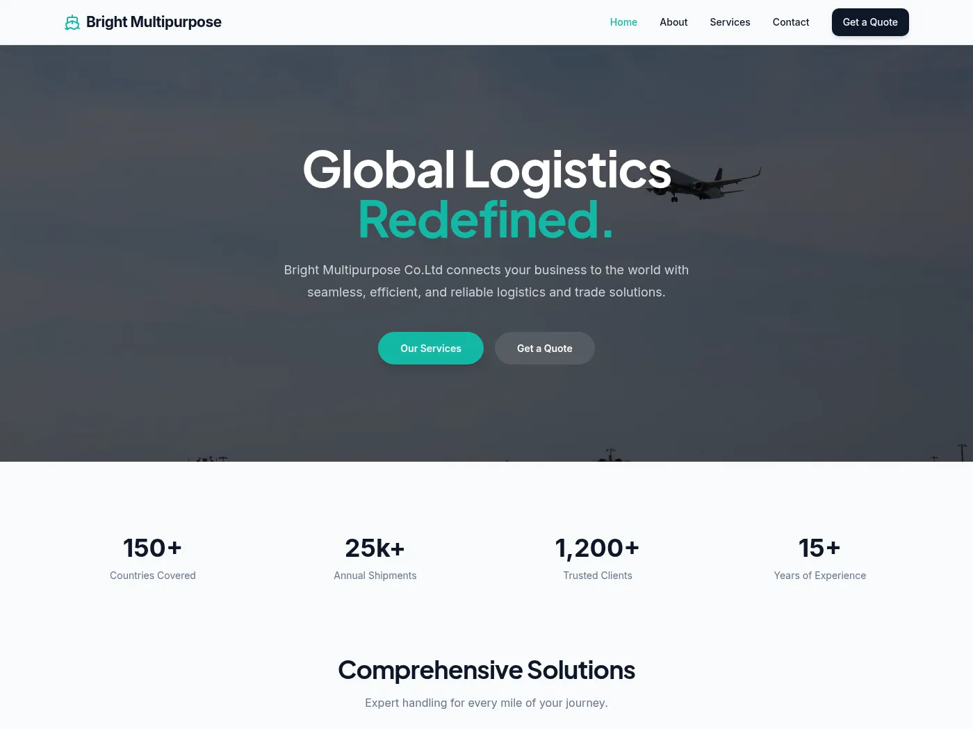 Bright Business Website