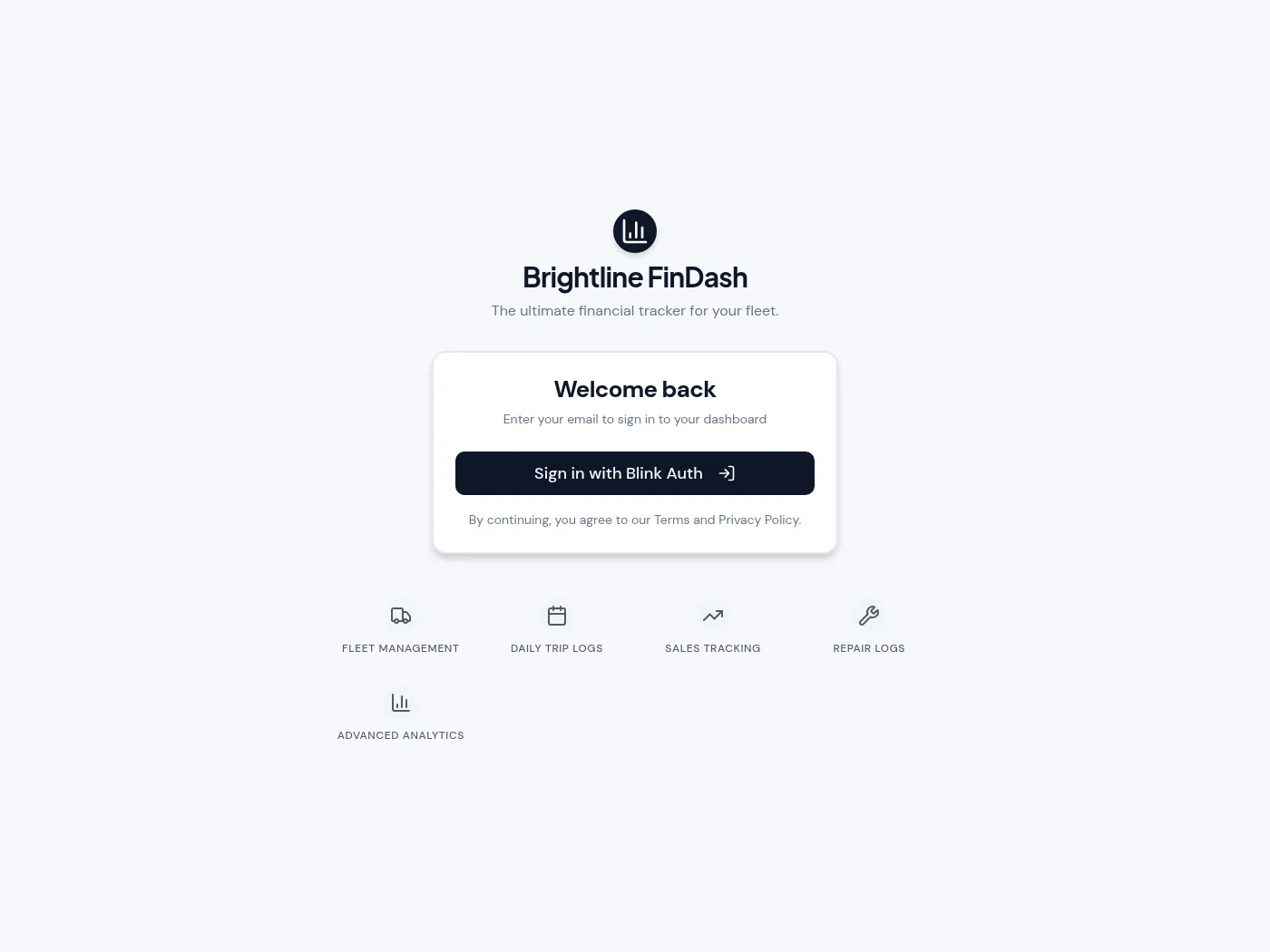 Brightline FinDash