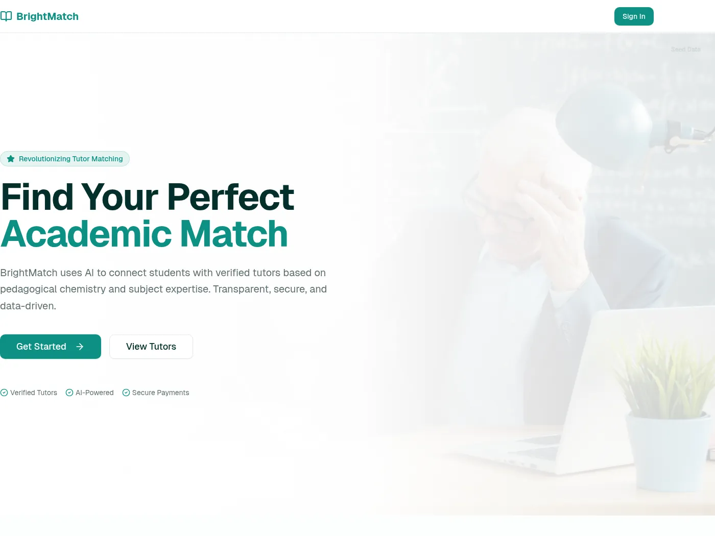 BrightMatch Tutoring Platform