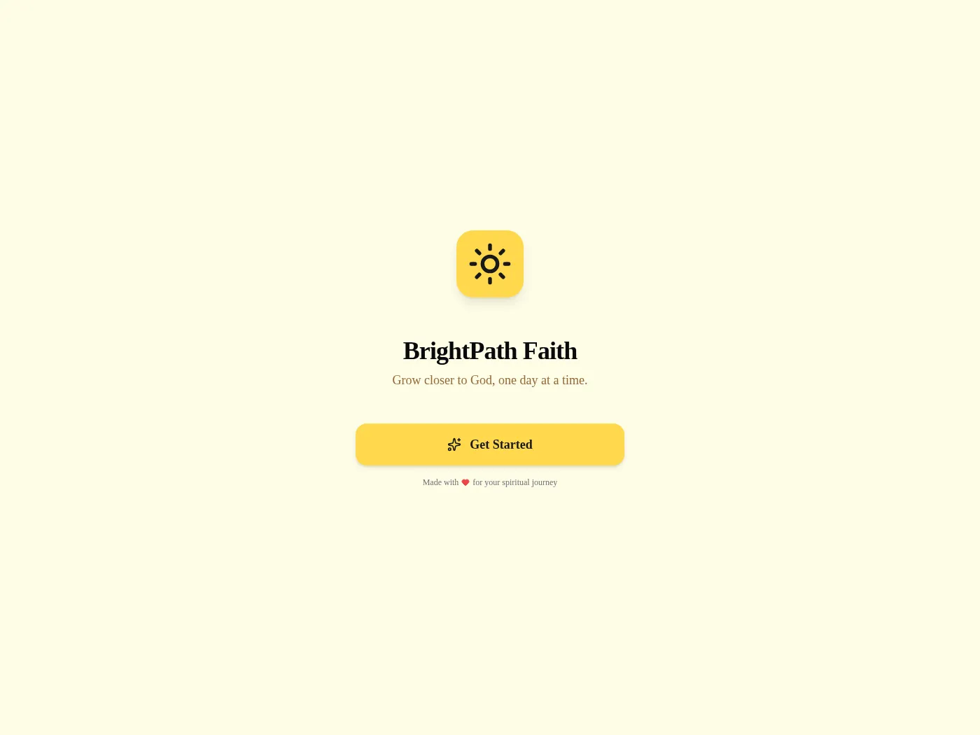 BrightPath Faith