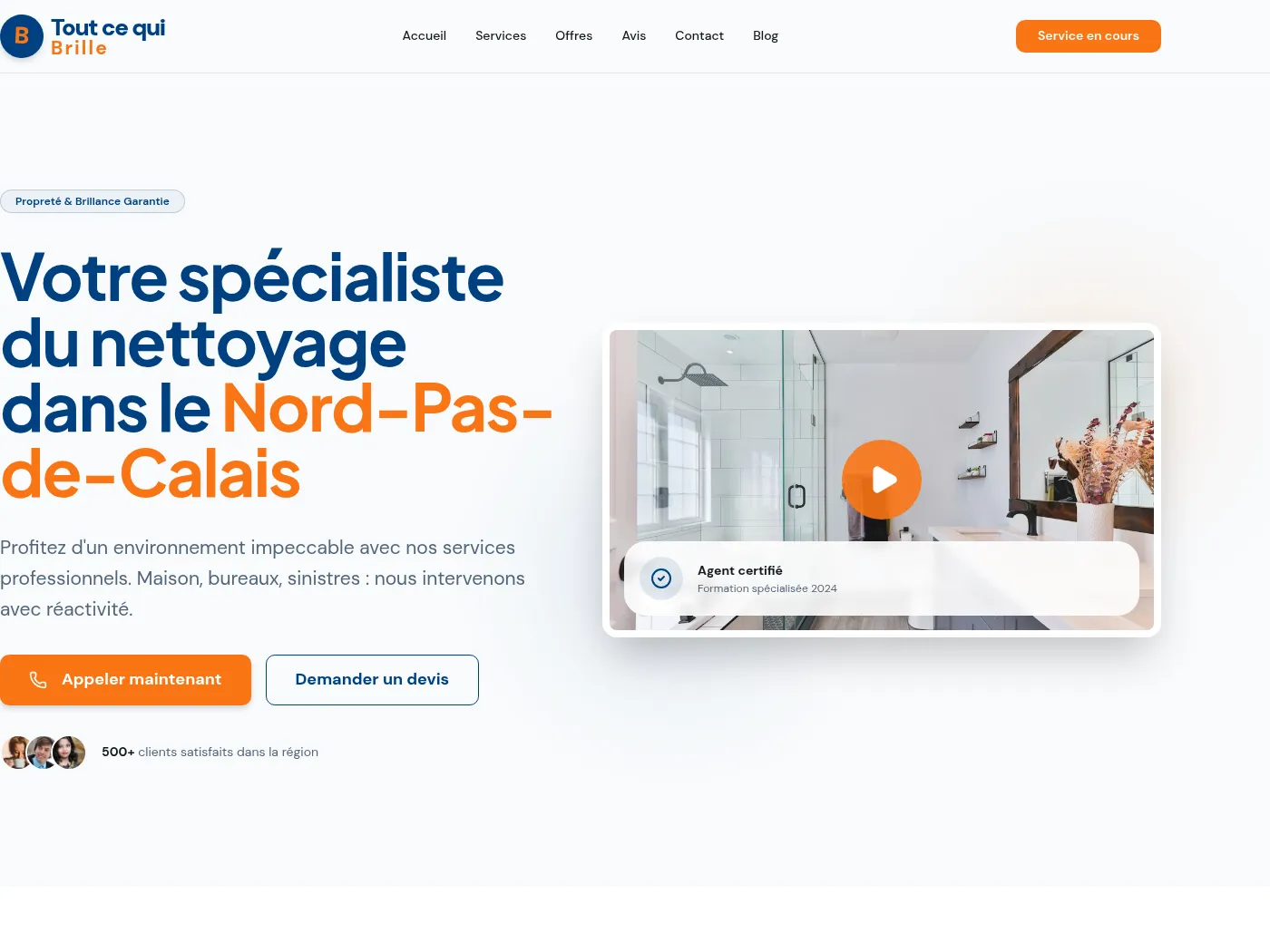 BrilleNet Landing Page