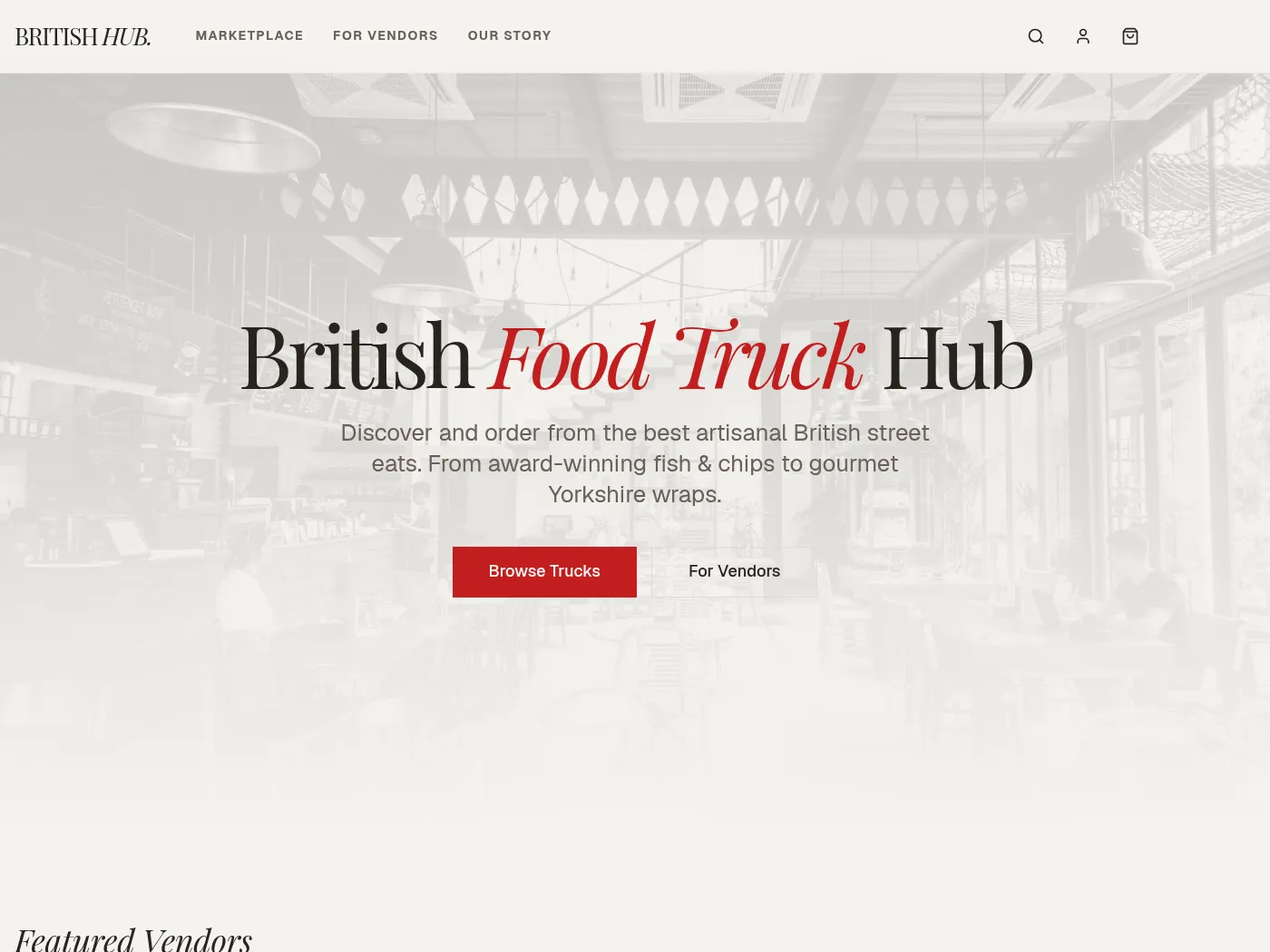 British Food Truck Hub