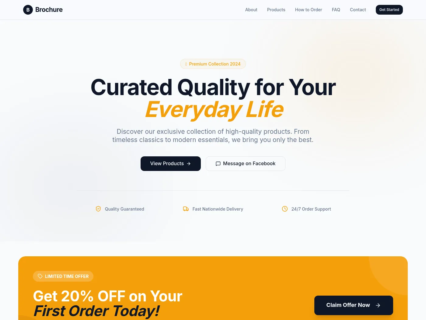 Brochure Catalog Pro