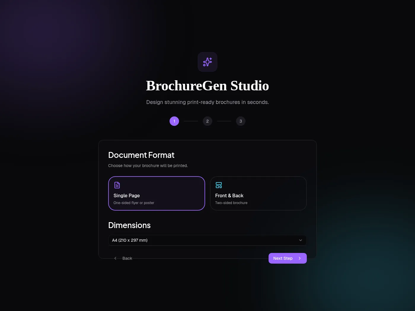BrochureGen Studio