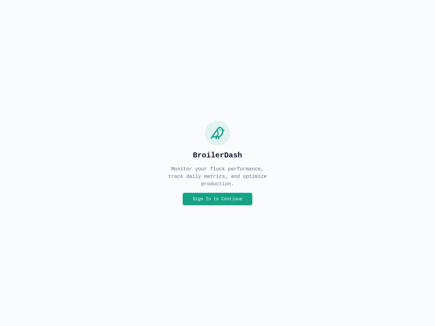 Broiler Performance Dashboard