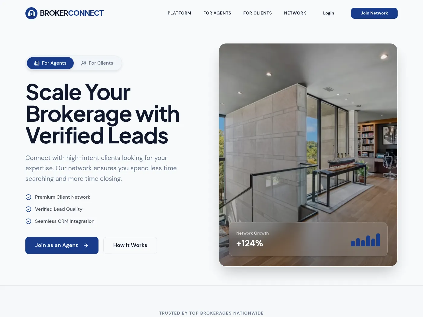 Broker Connect Landing