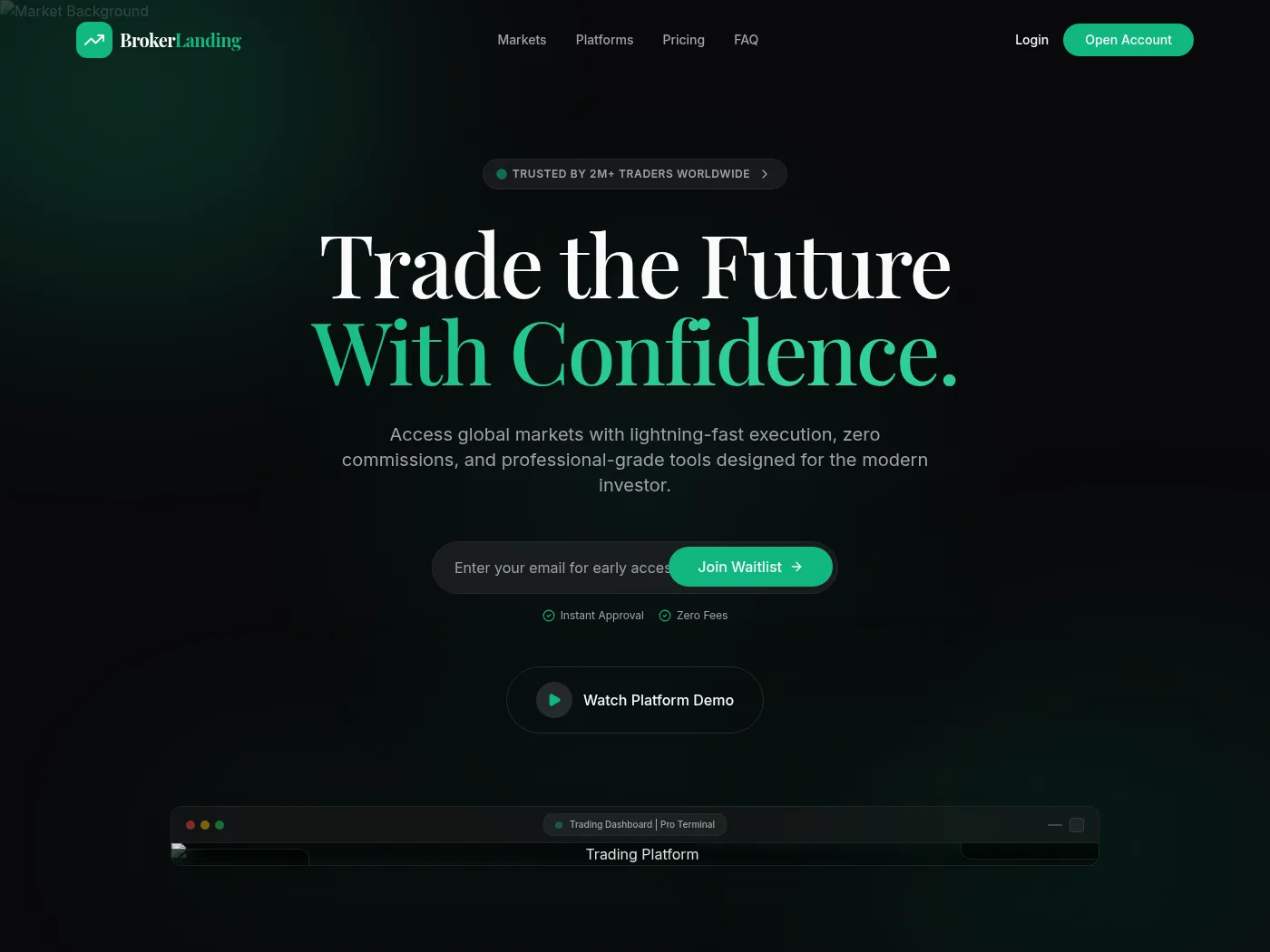 Broker Landing Pro (Remix)