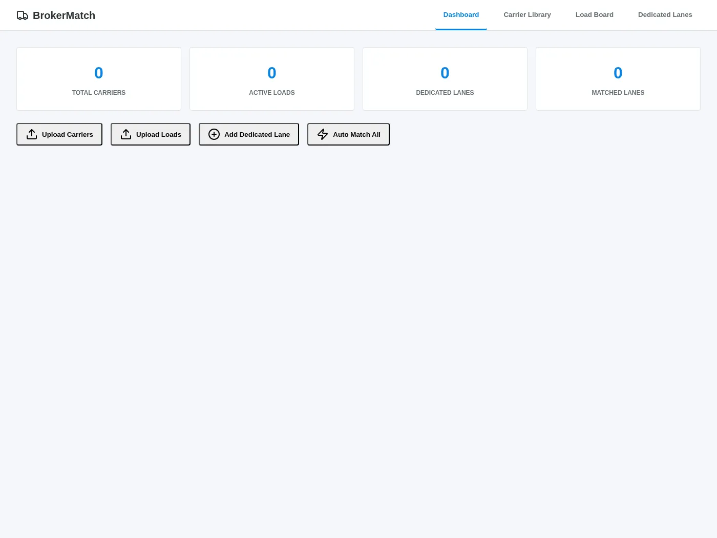 BrokerMatch Internal Tool
