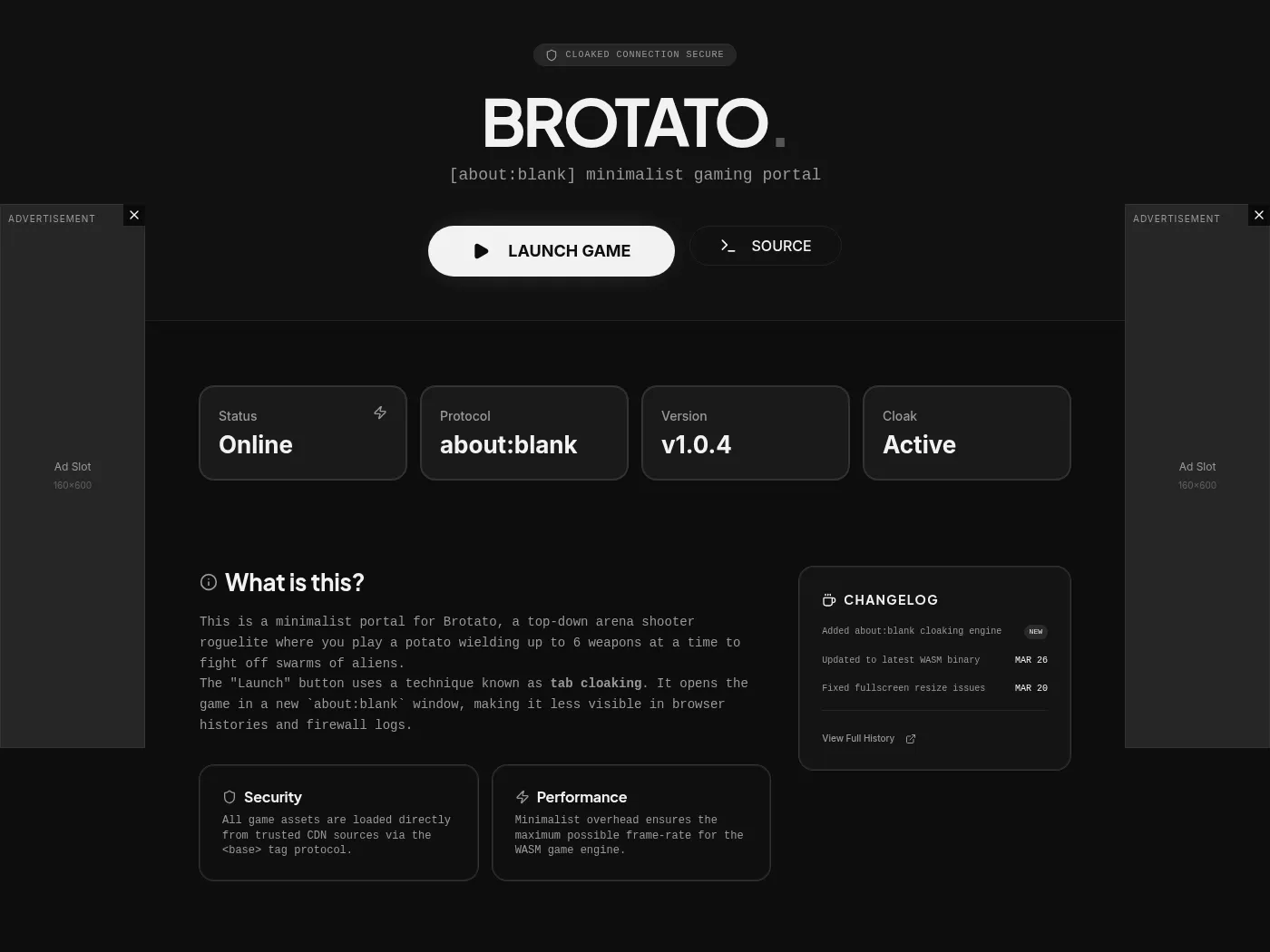 Brotato Blank Site